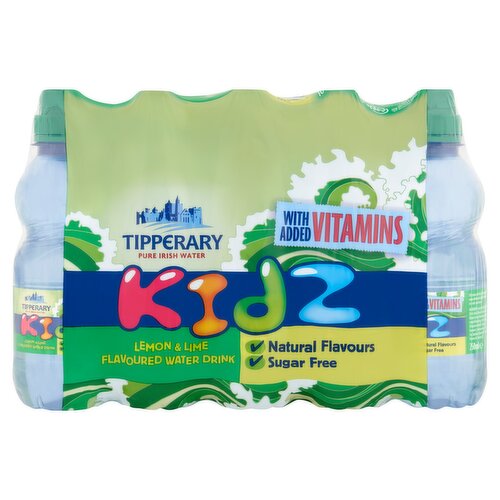 Tipperary Kidz Lemon & Lime Flavoured Water Drink 10 x 250ml - Dunnes ...