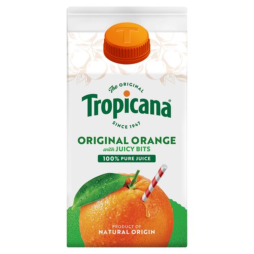 Tropicana Original Orange with Bits Fruit Juice 500ml - Dunnes Stores