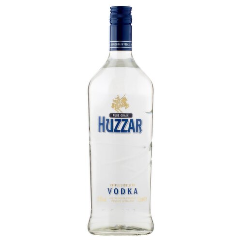 Huzzar Pure Grain Triple Distilled Vodka 1 Litre - Dunnes Stores