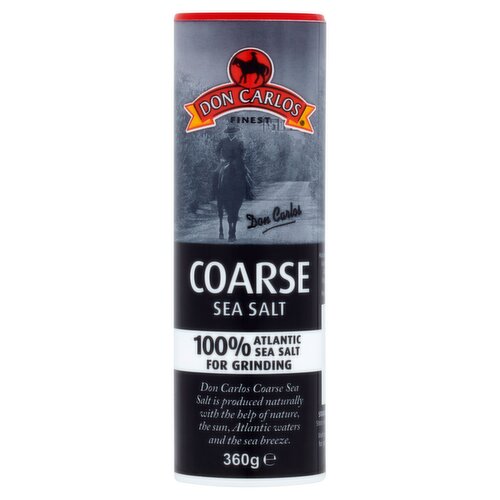 Don Carlos Finest Coarse Sea Salt 360g - Dunnes Stores