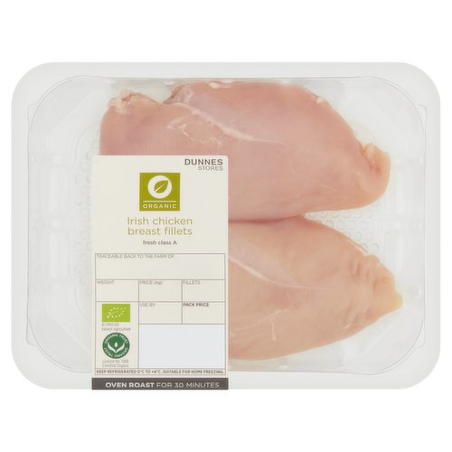 Dunnes Stores Organic Irish Chicken Breast Fillets 300g - Dunnes Stores