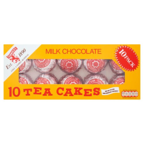 Tunnock's Milk Chocolate Tea Cakes 10 x 24g - Dunnes Stores