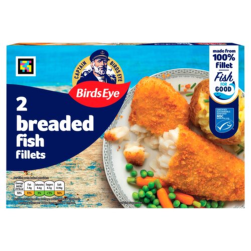 Birds Eye 2 Breaded Fish Fillets 200g - Dunnes Stores