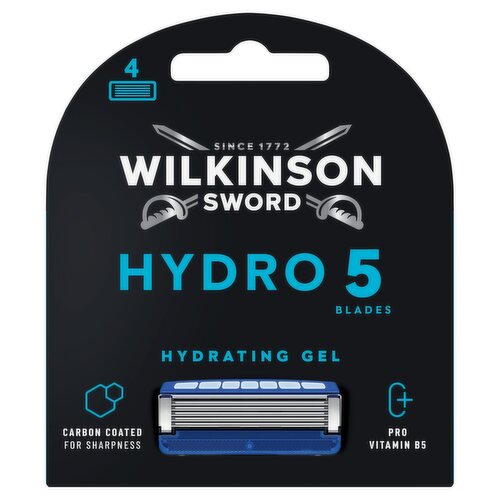 Wilkinson Sword Hydro 5 Men's Blade Refills 4 Pack - Dunnes Stores