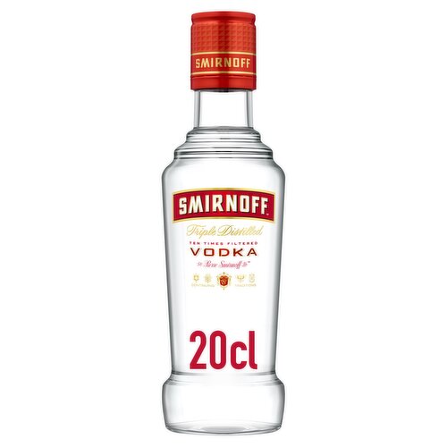 Smirnoff No. 21 Vodka Bottle 20cl - Dunnes Stores