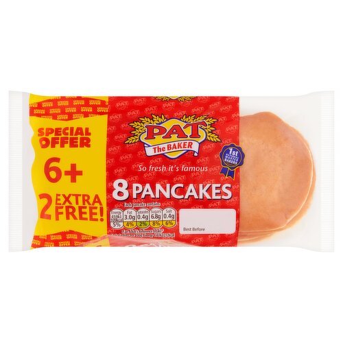 Pat the Baker 8 Pancakes - Dunnes Stores