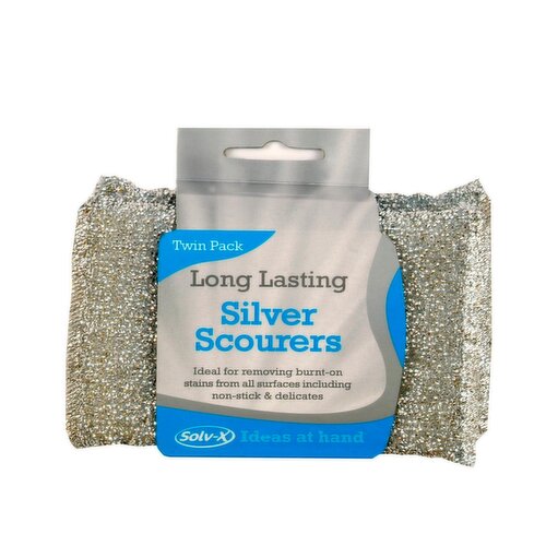 Silver Scourer Twin Pack - Dunnes Stores