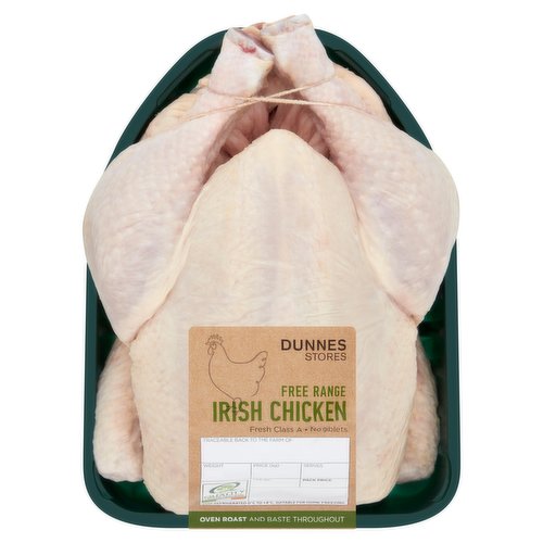 Dunnes Stores Free Range Irish Chicken 1.4kg - Dunnes Stores