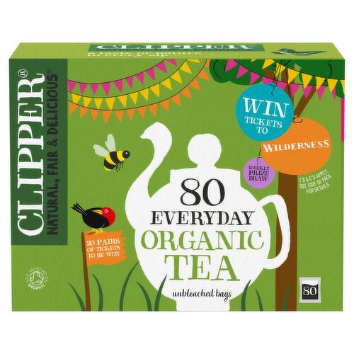 Clipper Organic Everyday Tea 80 Tea bags - Dunnes Stores