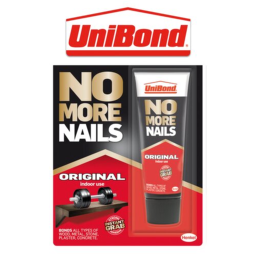 UniBond No More Nails Original Grab Adhesive Mini Tube 52g - Dunnes Stores