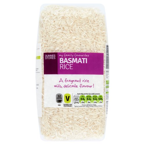 Dunnes Stores My Family Favourites Basmati Rice 1kg - Dunnes Stores