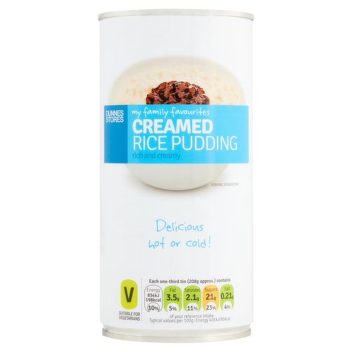 Dunnes Stores My Family Favourites Creamed Rice Pudding 624g - Dunnes ...
