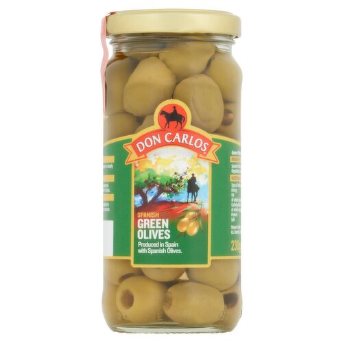 Don Carlos Spanish Green Olives 230g - Dunnes Stores