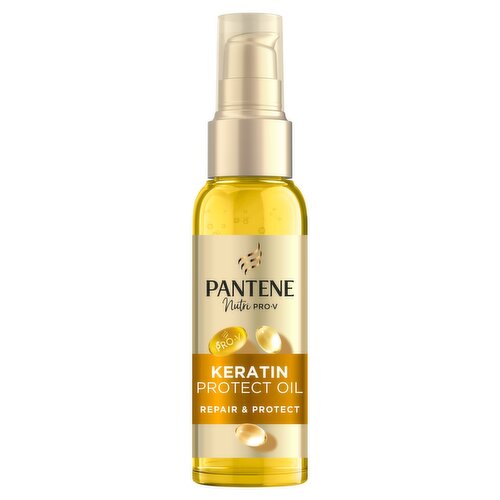 Pantene Pro-V Repair & Protect Keratin Hair Oil 100ml - Dunnes Stores