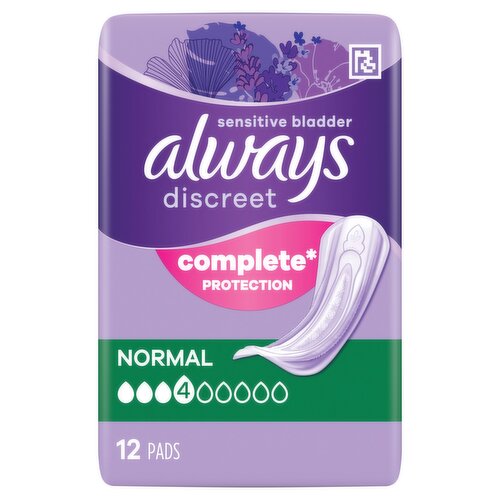 Always Discreet Incontinence Pads Normal - Dunnes Stores