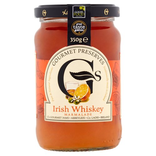 G's Gourmet Preserves Irish Whiskey Marmalade 350g - Dunnes Stores