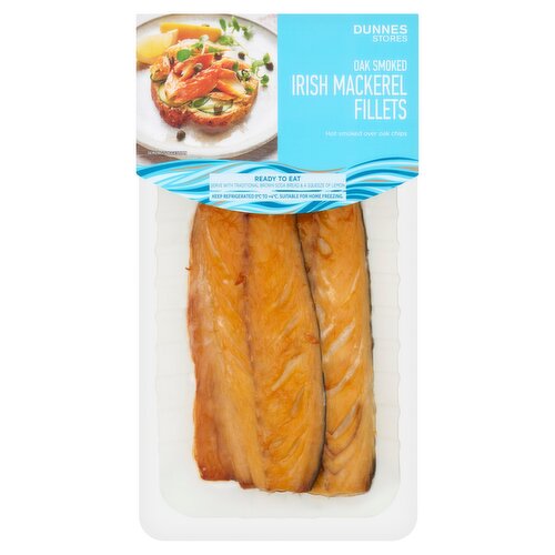 Dunnes Stores Oak Smoked Irish Mackerel Fillets 160g - Dunnes Stores