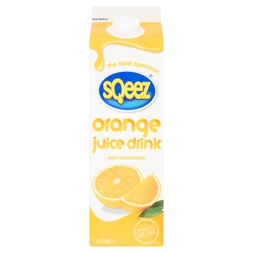 Sqeez Orange Juice Drink 1 Litre - Dunnes Stores