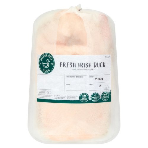 Silver Hill Duck Fresh Irish Duck 2000g - Dunnes Stores