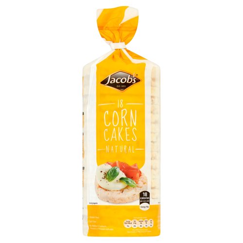 Jacob's 18 Natural Corn Cakes 84g - Dunnes Stores