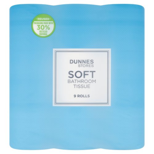 Dunnes Stores Soft Bathroom Tissue 9 Rolls - Dunnes Stores