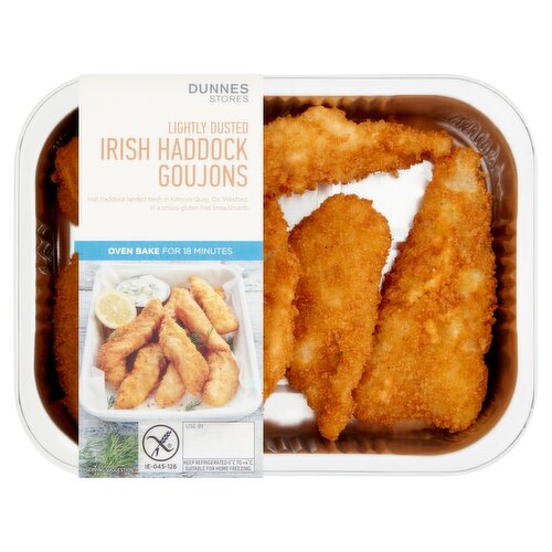 Dunnes Stores Lightly Dusted Irish Haddock Goujons 250g - Dunnes Stores