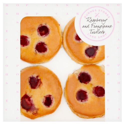 Dunnes Stores Cake Shop Raspberry and Frangipane Tartlets 360g - Dunnes ...