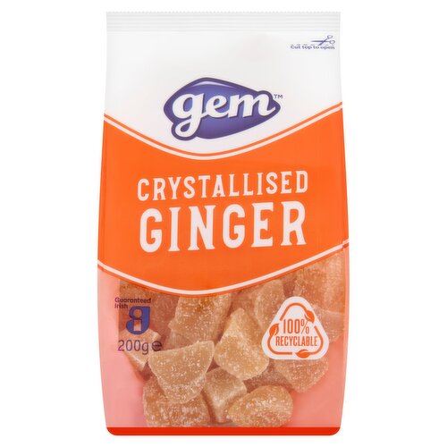 Gem Crystallised Ginger 200g - Dunnes Stores