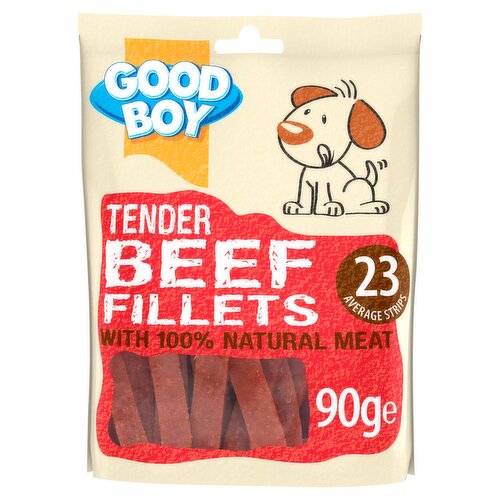 Good Boy Pawsley & Co. Tender Beef Fillets 90g - Dunnes Stores