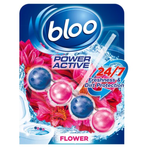 Bloo Power Active Flower Toilet Rim Blocks 50g - Dunnes Stores
