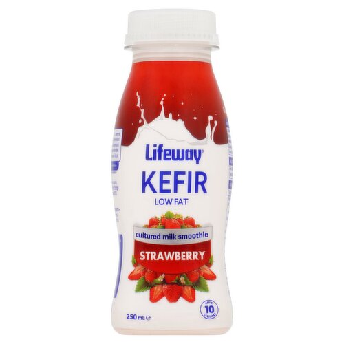 Lifeway Kefir Strawberry Cultured Milk Smoothie 250ml - Dunnes Stores