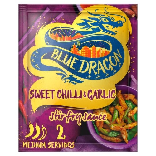 Blue Dragon Sweet Chilli & Garlic Stir Fry Sauce 120g - Dunnes Stores