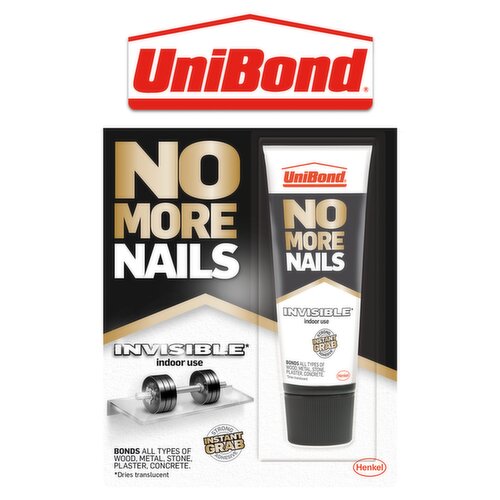 UniBond No More Nails Invisible Grab Adhesive Mini Tube 50g - Dunnes Stores