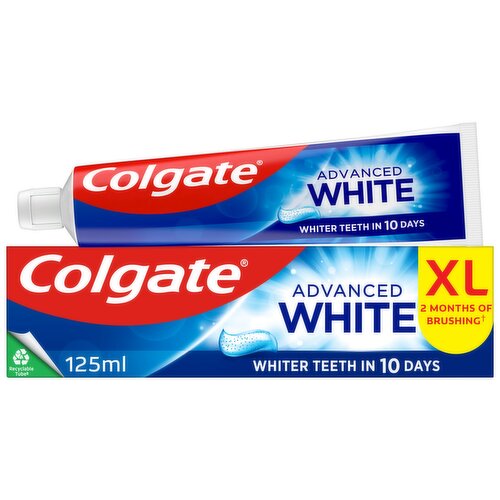 Colgate Advanced White Teeth Whitening Toothpaste 125ml - Dunnes Stores