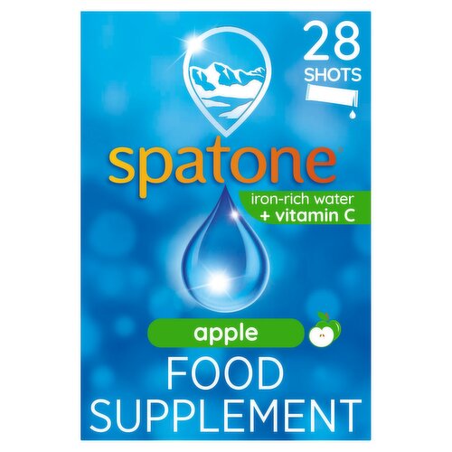Spatone Iron-Rich Water with Apple Concentrate and Vitamin C 28 x 25ml ...