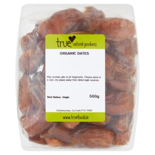 True Organic Dates 500g - Dunnes Stores