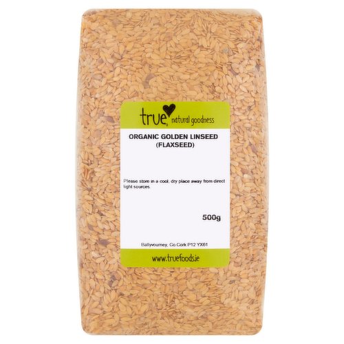 True Natural Goodness Organic Golden Linseed Flaxseed 500g - Dunnes Stores