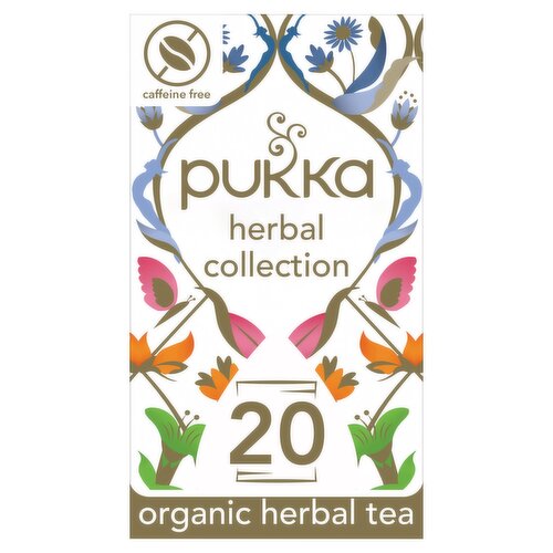 Pukka Organic Herbal Tea Collection, Five Different Flavours 20 Home ...
