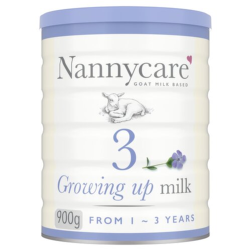 Nannycare 3 Goat Milk Based Growing Up Milk From 1 - 3 Years 900g ...
