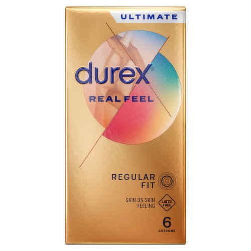 Durex 6 Ultimate Real Feel Condoms - Dunnes Stores
