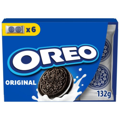 OREO Original Lunchbox Cocoa Sandwich Cookies with Vanilla Flavour ...