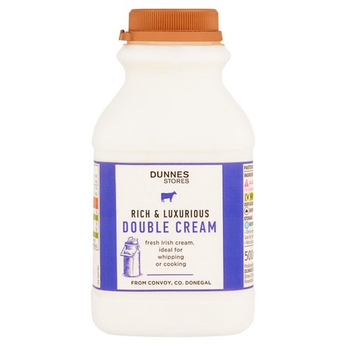 Dunnes Stores Double Cream 500ml - Dunnes Stores