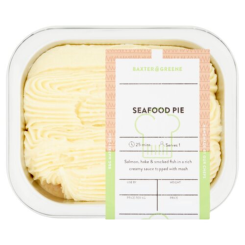 Baxter & Greene Seafood Pie 400g - Dunnes Stores