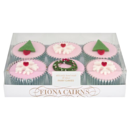 Fiona Cairns 6 Golden Sponge Fairy Cakes - Dunnes Stores