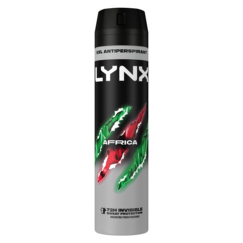 Lynx Anti-Perspirant Aerosol Africa 250 ml - Dunnes Stores