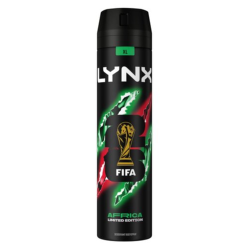 Lynx Aerosol Body Spray Africa XXL 250 ml - Dunnes Stores