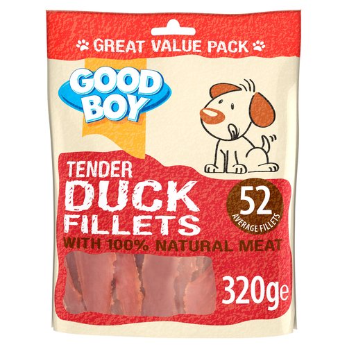 Good Boy Pawsley & Co. Tender Duck Fillets 320g - Dunnes Stores