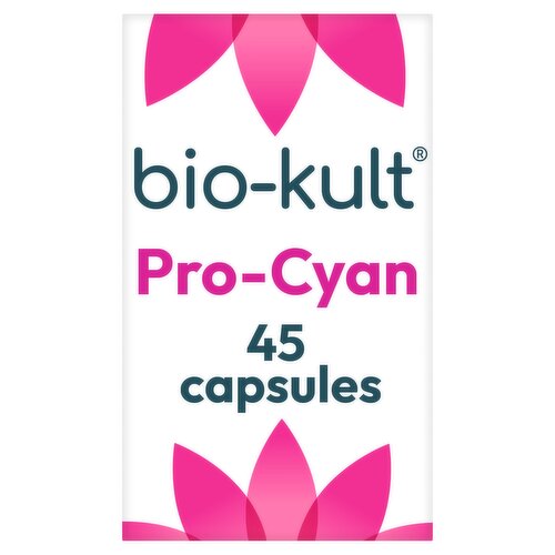 Bio-Kult Probiotics Pro Cyan Gut Supplement for Women 45 Capsules ...