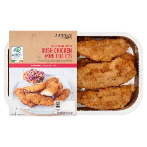 Dunnes Stores Southern Fried Irish Chicken Mini Fillets 350g - Dunnes ...