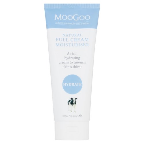 MooGoo Natural Full Cream Moisturiser 200g - Dunnes Stores